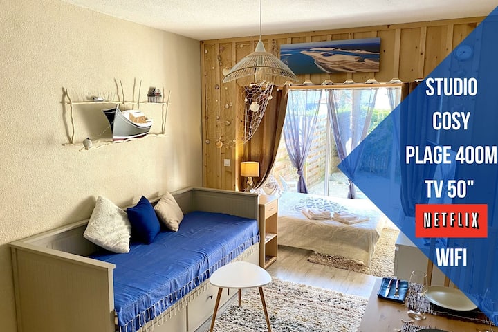 Appartement Calme Et Cosy à 400 M De La Plage - Bassin d'Arcachon