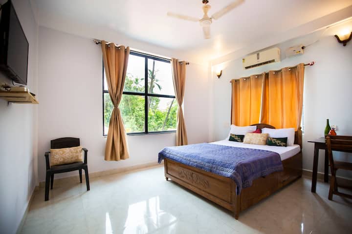 Homely & Peaceful With Wifi, Ac - Goa