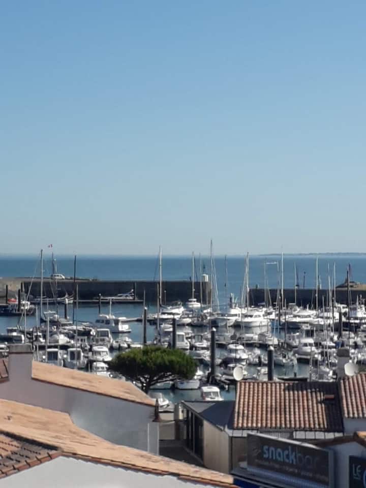 Appartement + Terrasse  Sur Port De L'herbaudière - Noirmoutier-en-l'Île