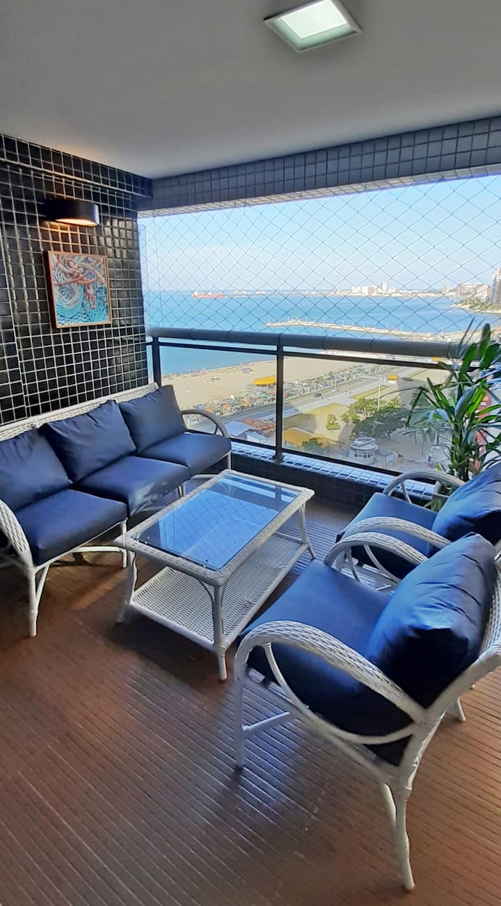 Ap.1308- Vista Mar: Conforto & Sofisticação - Fortaleza