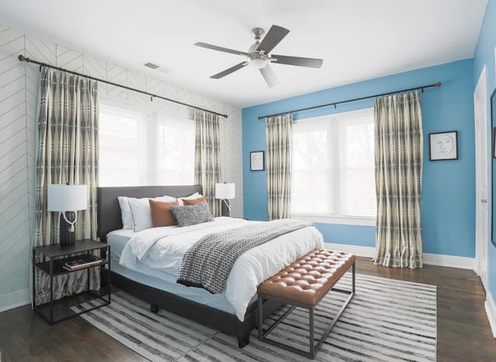 Old 4th Ward House Top Floor Apt 5 Min To Downtown - Atlanta, GA