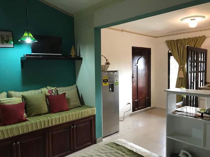 Estudio Con Entrada Privada En Exc Locacion - Santo Domingo