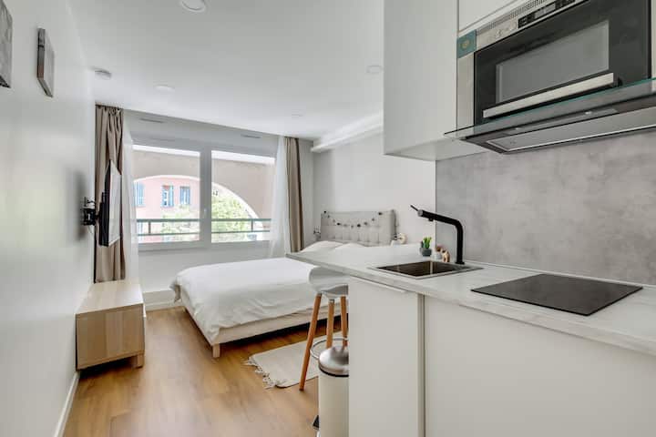 ★ Studio (#3) Moderne Proche Plage Et Tramway ★ - Nice