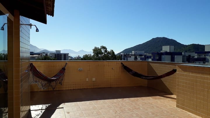 Cobertura Charmosa Com Vista Para A Praia - Ubatuba