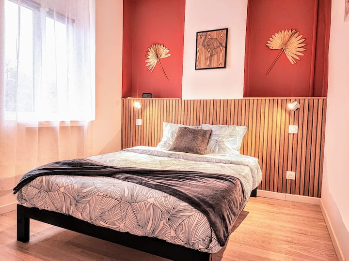 Japandi Maison 4 Chambres - Cosy Et Zen - Tourcoing