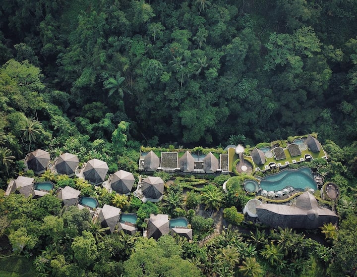 Tegalalang 7 Suite Resor Breakfast Romantic Pool - Ubud