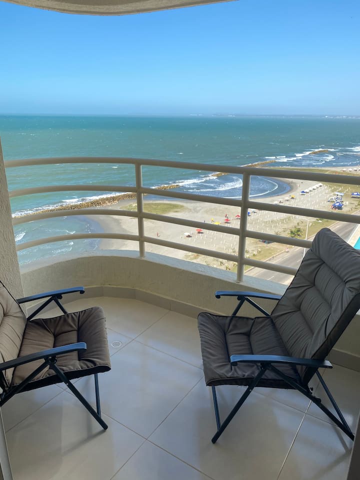 Apartamento Con Hermosa Vista Al Mar - Cartagena de Indias