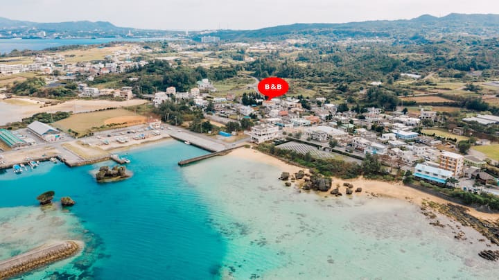 3 Min Walk To Sea, 1 Bath, 2 Toilets, 3 Parking - Okinawa