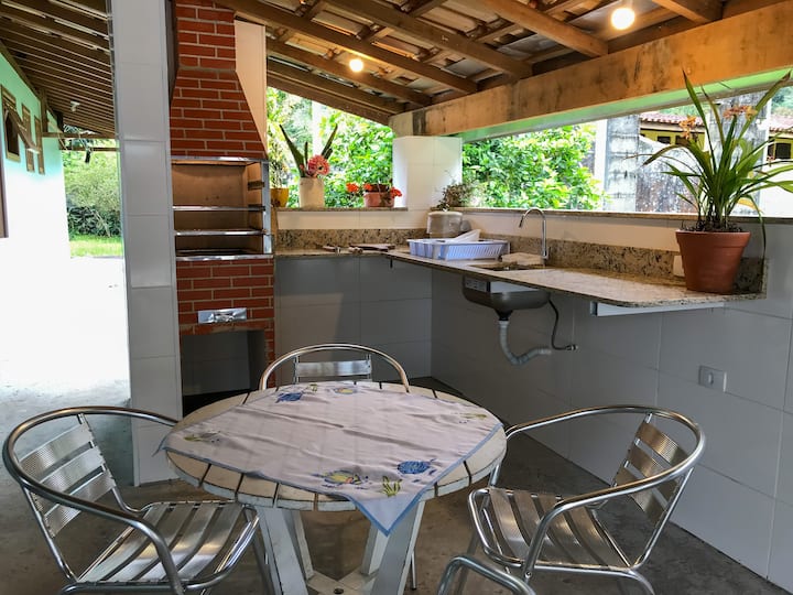 Casa Simples E Aconchegante A 1km Da Praia. - Ubatuba