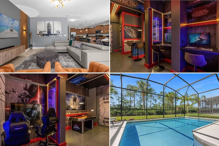 6 Bd/5 Ba Sleeps 18! Paradise Palms (8956 Sp) - Lake Buena Vista, FL