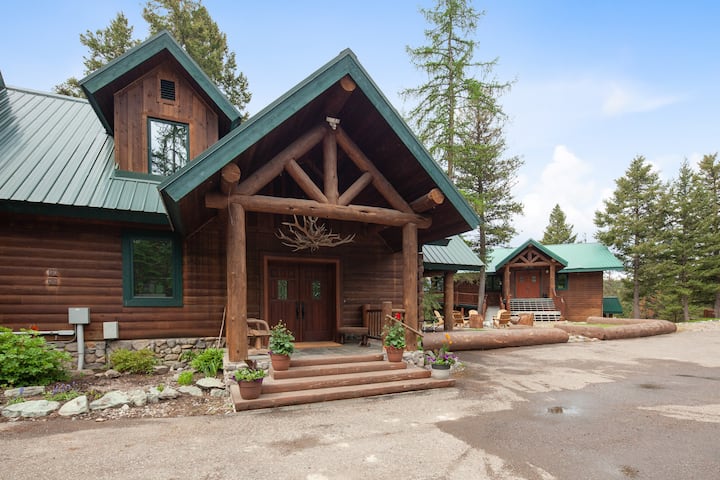 Dog Creek Lodge; Luxury Estate Near Whitefish, Mt - Blue Lake, Stryker