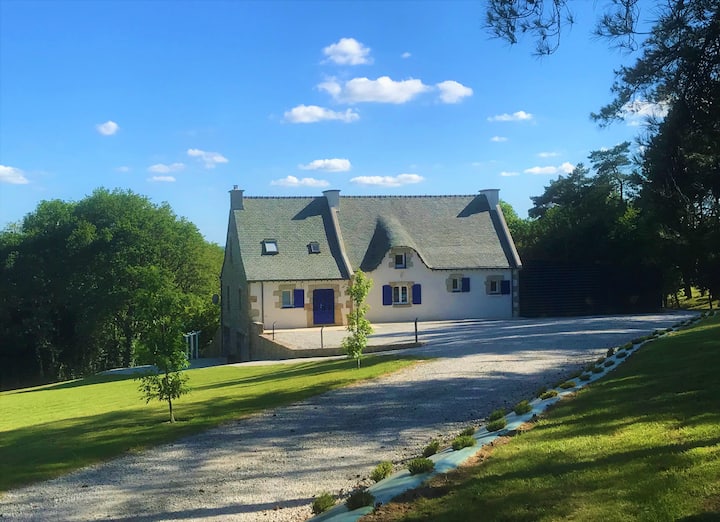 The Gîte De La Marion And Its Indoor Swimming Pool - Brittany