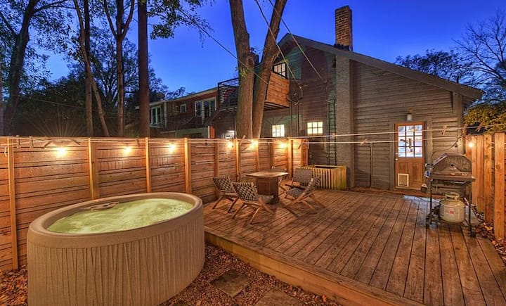 Hot Tub-plaza Midwood-walkable - Charlotte, NC