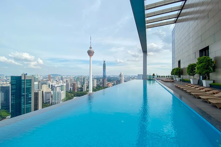 #23# Premium 2br2bath Klcc Bathtub | Infinity Pool - Sentul