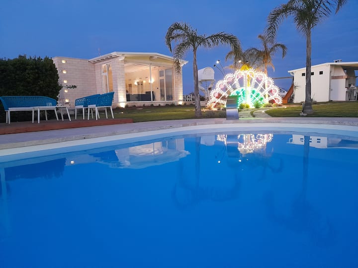 Villa Con Piscina Riscaldata Torre San Giovanni - Torre San Giovanni