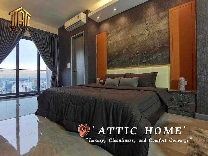 ✦Attic✦ Seaview Premium Couple's Studio [Netflix] - Malacca
