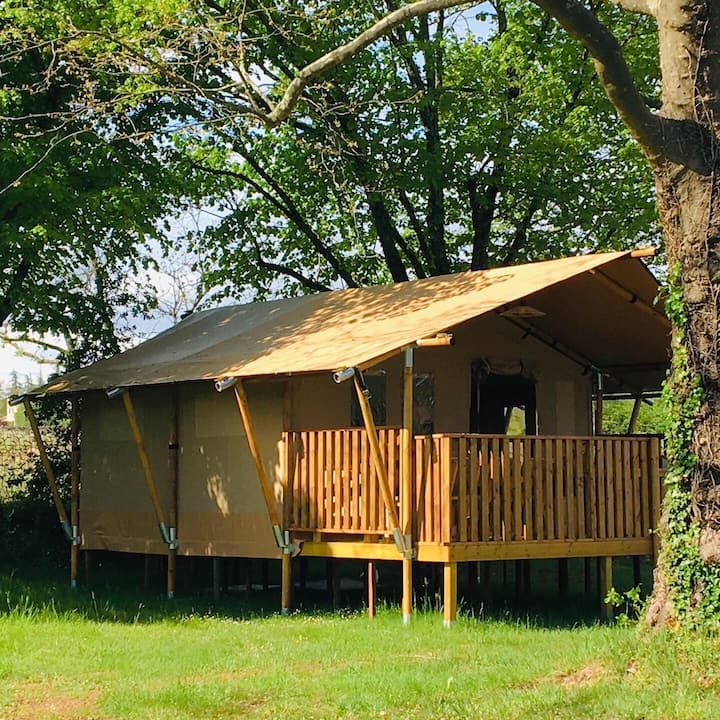 Safari Lodge, Hébergement Insolite En Sud Ardèche - Vallon-Pont-d'Arc