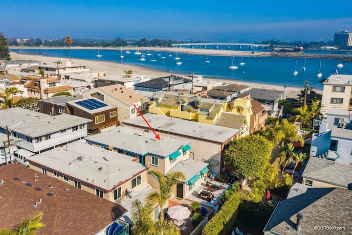 Mission Beach Escape! Sleeps Up To 6 Guest! - ミッション湾, CA