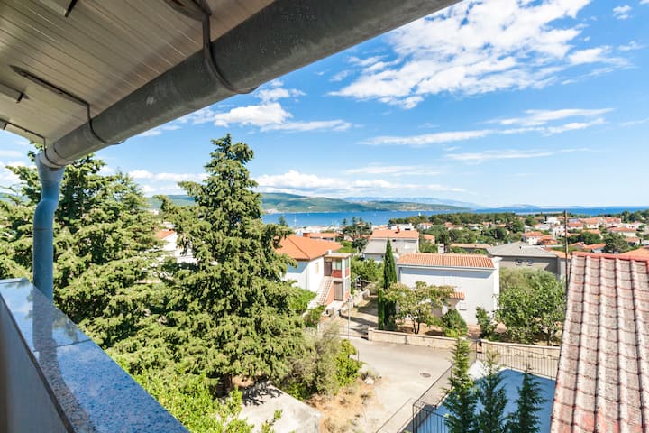 Apartment Holiday Krk P5 - Top Floor Panorama View - Krk