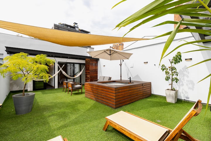 Provenza Priv Jacuzzi Bbq Rooftop Penthouse - Medellín