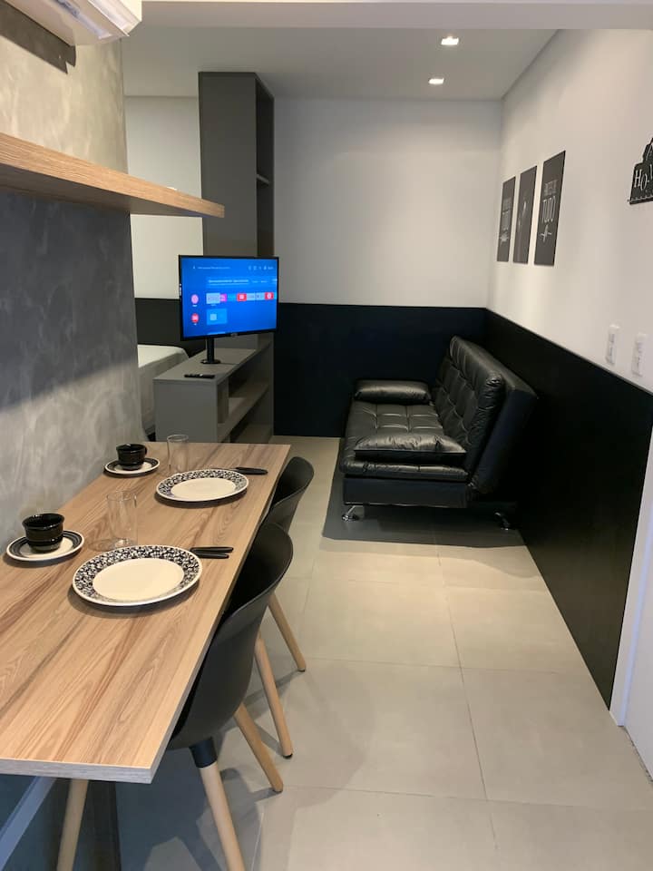 Studio Vila Germânica Garagem E Piscina Zh810 - Blumenau