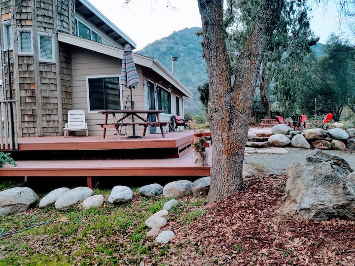 Awesome House With River Access & Bbq - Sequoia National Park