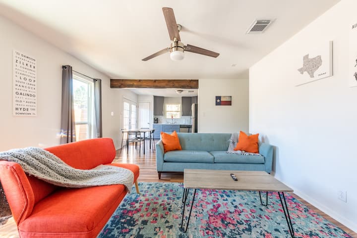 The Atx Recharge: Quiet, Convenient, & Central - Govalle - Austin