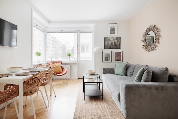 Central 2br Close To Nature - Stockholm