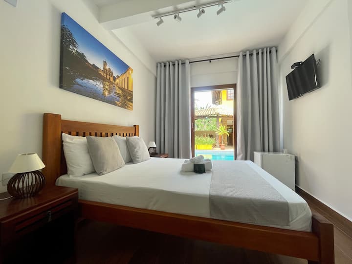 Pousada Cicerone - Quarto Casal Andar Térreo - Paraty