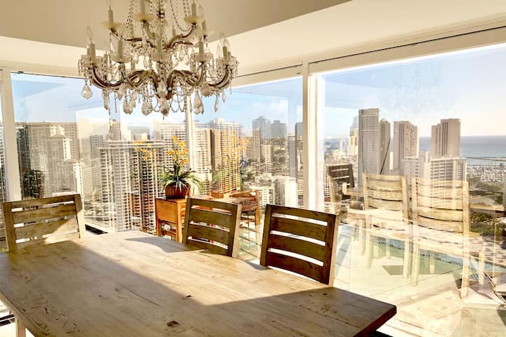 【Centurycenter32f】with A View Of The Ala Wai Canal - Honolulu