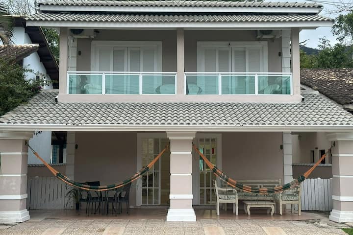 Super Casa Em Condomínio Fechado Beira Mar - São Sebastião