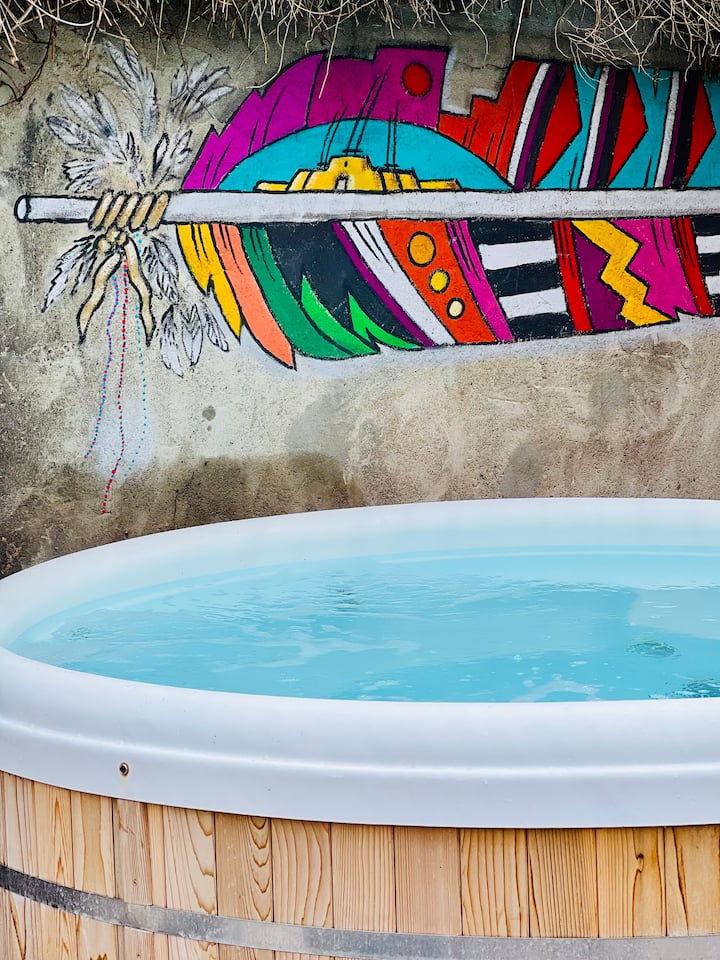 ❤️ Of Santa Fe+hot Tub+heated Floors+fireplace+bbq - サンタフェ, NM