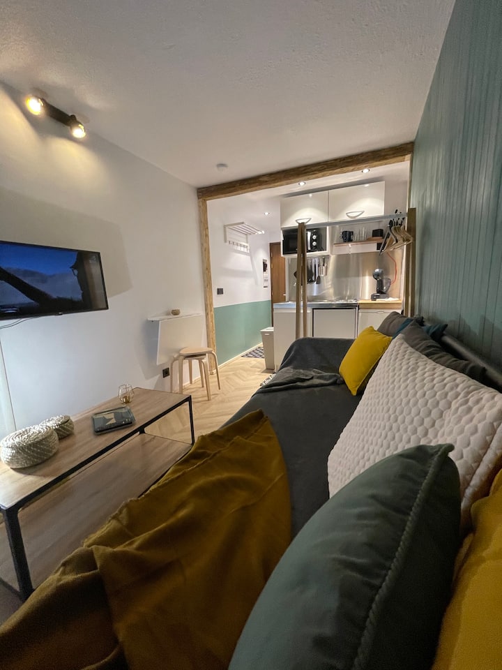 Studio Cosy, Centre Courchevel 1650, Aquamotion - La Tania