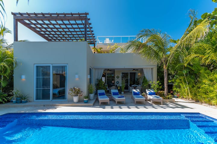 Luxury Villa With Dreamy Rooftop Ocean Views. - 카리브 제도