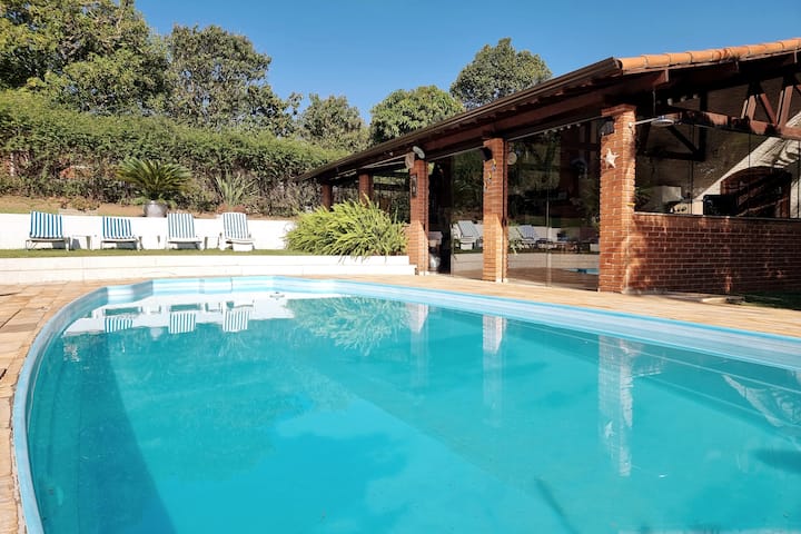 Chácara | Piscina Jacuzzi Play E Campo Fut | 1h Sp - Boituva