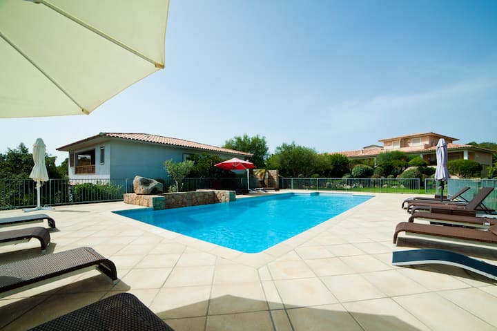 Appartement N°3 (6/8p) Dans Résidence Avec Piscine - Zonza