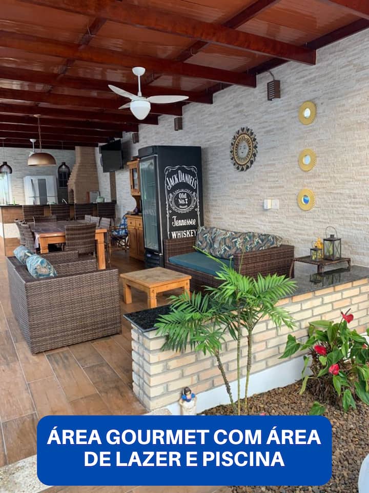 @Vemprajuquehy Casa C/ Piscina 4 Suítes P/ 16 Pes. - São Sebastião