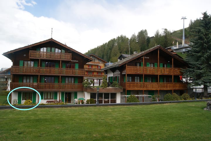 Veilchen N° 1 - Appartement De Style Chalet - Grächen