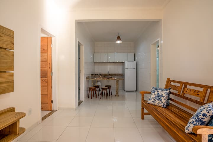 Quarto Família Com Cozinha Para 4 Pessoas - Trancoso