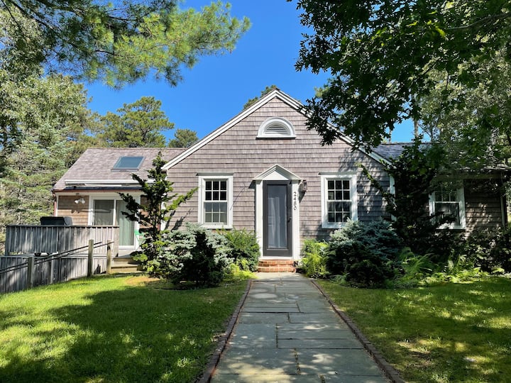 Wellfleet Home Tucked In 1.5 Acres Of Lush Gardens - Wellfleet, MA