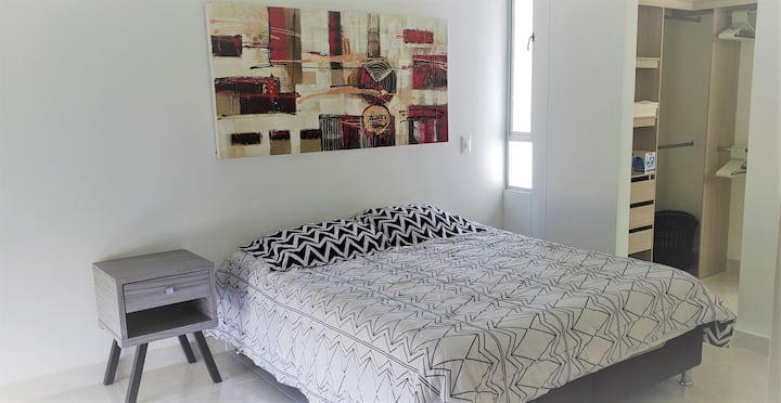 Apartamento 3 Habitac Full Aire Cerca Buenavista - Montería