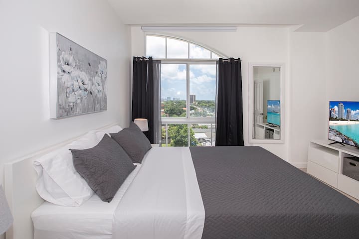 Modern Apt Self Check In, Parking, Wi-fi, Pets Ok - Miami