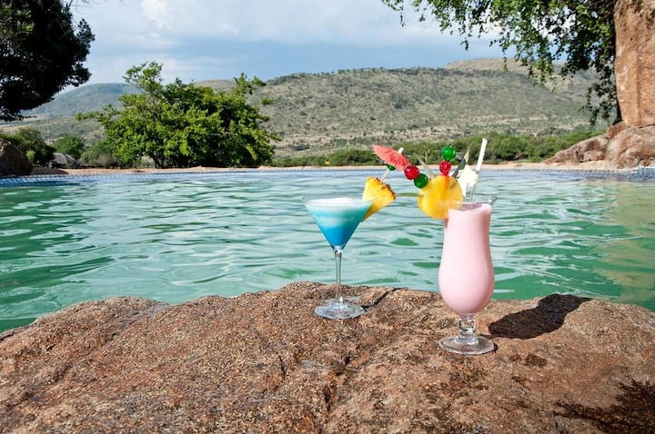 Bakubung Timeshare-big 5 From Patio: Sleep 6 (10) - Sun City