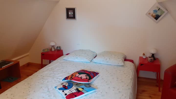 Brad En Brière, Chambre D'hôtes En Chaumière - Guérande