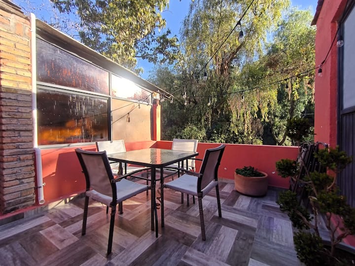 Casita Mexicana Con Terraza  A 5 Min Del Centro - Guanajuato