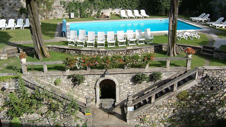 Residence Oleandro Apt.  7 Posti Letto V/piscina - Domaso