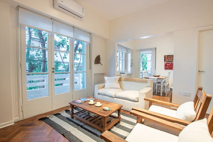 Cozy Apartment With Delightful Balcony In Belgrano - Buenos Aires