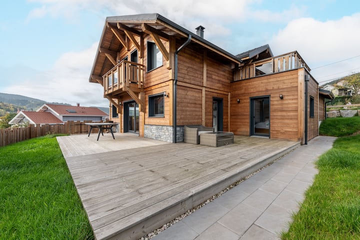 Chalet La Trinité- Spa,sauna,pétanque-gérardmer - Gérardmer