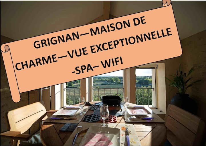 La Tour De Grignan Spa Vue Exceptionnelle Charme Confort Vidéo 3eme Photo - Grignan