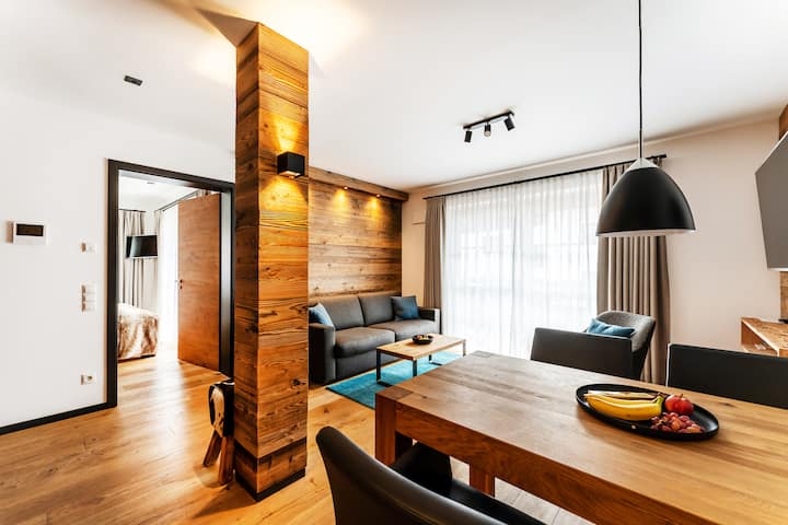 Luxury Apartment Murmeltier Mit 4* Hotelanbindung - Oberstaufen